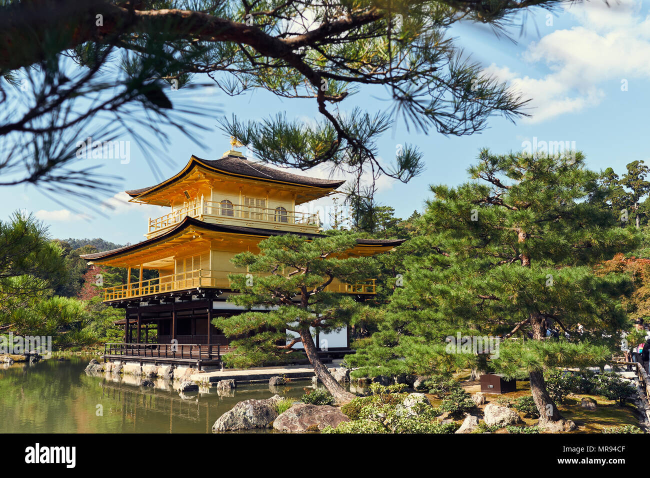 Kinkaku-ji, Golden Pavilion in Kyoto, Japan Stock Photo - Alamy