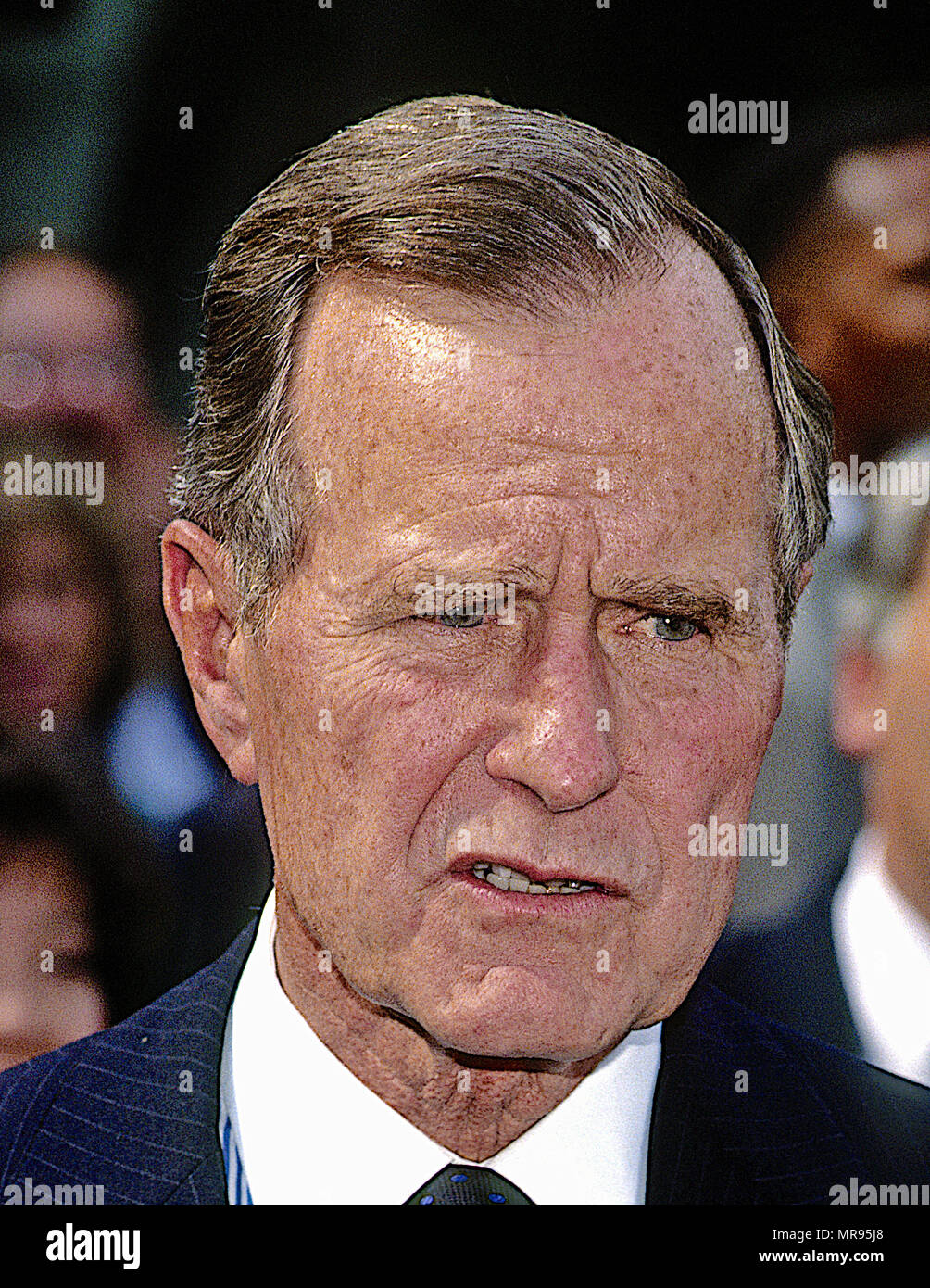 George bush 1991 hi-res stock photography and images - Alamy