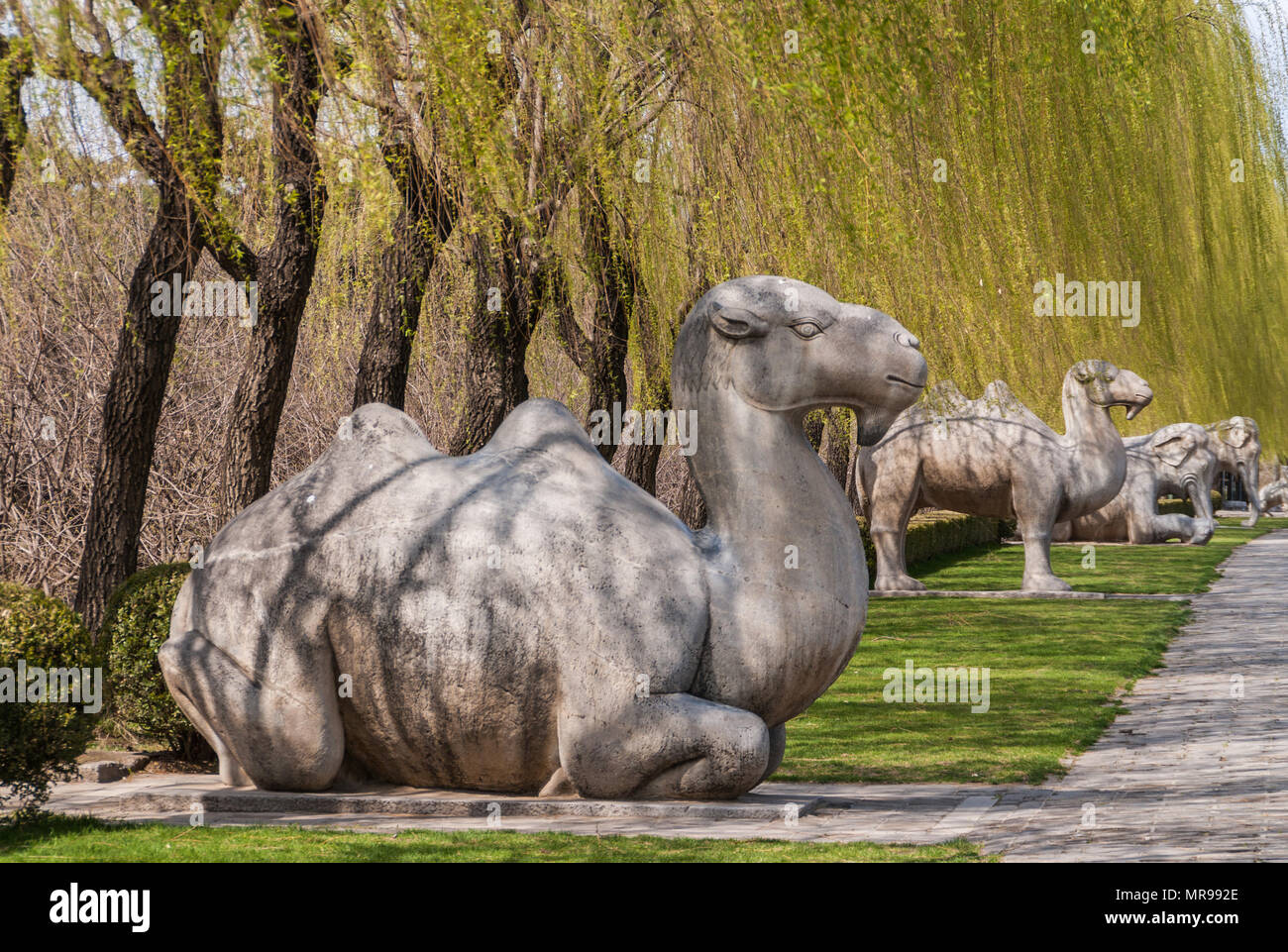 Ming tombs changling mausoleum china hi-res stock photography and ...
