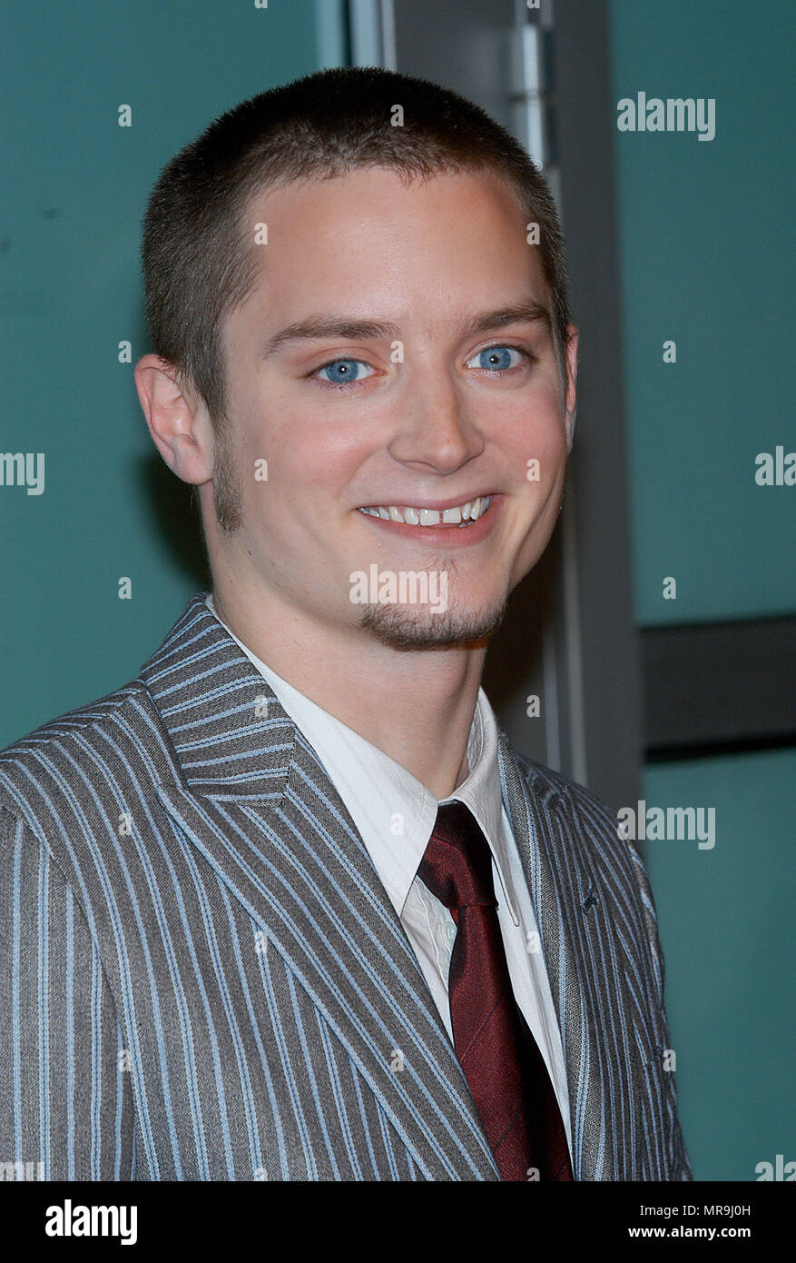 Elijah Wood arriving at The premiere of "The Lord Of The Rings: The Two ...