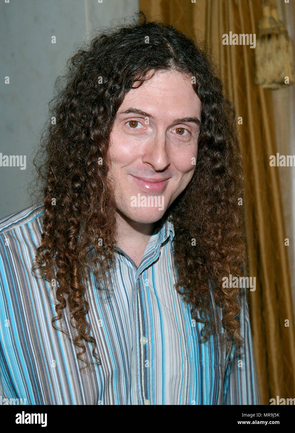 Al Yankovic arriving at the Annual Lullabies and Luxuries Fashion Show ...