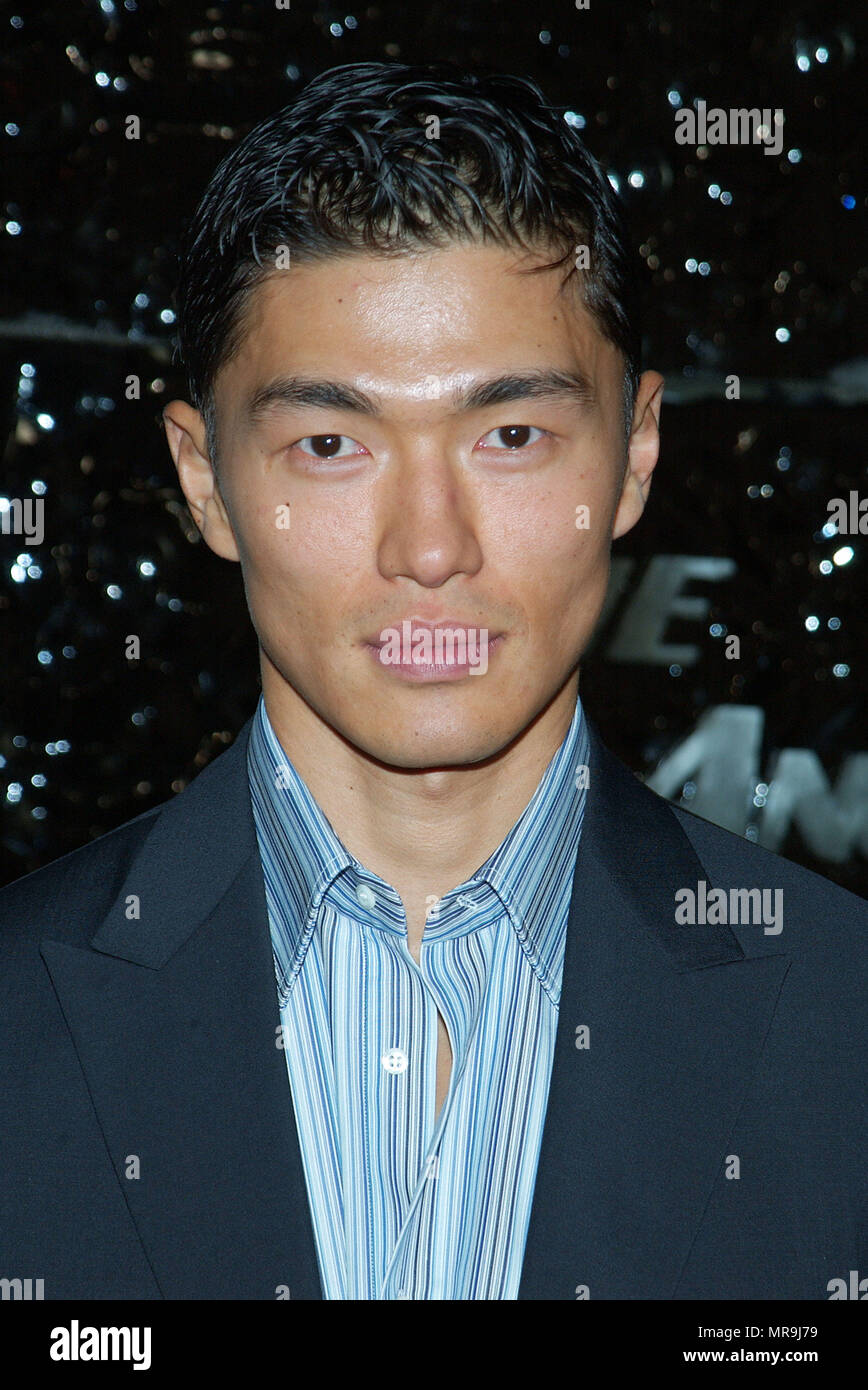 Rick Yune arriving at the premiere of "Die Another Day" at the Shrine ...