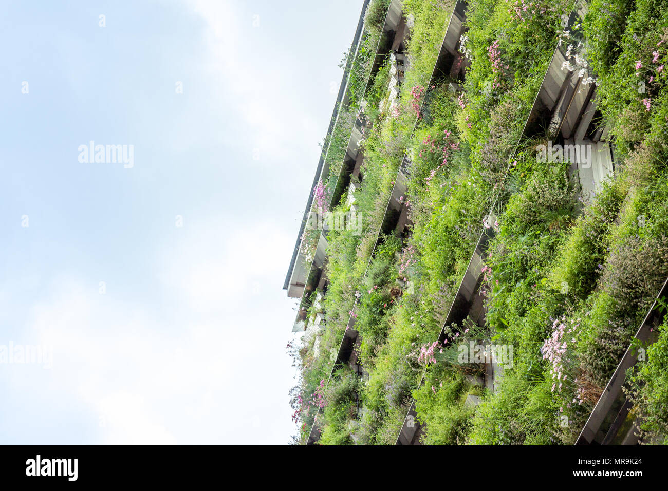 Glass covered facade building grass hi-res stock photography and images ...