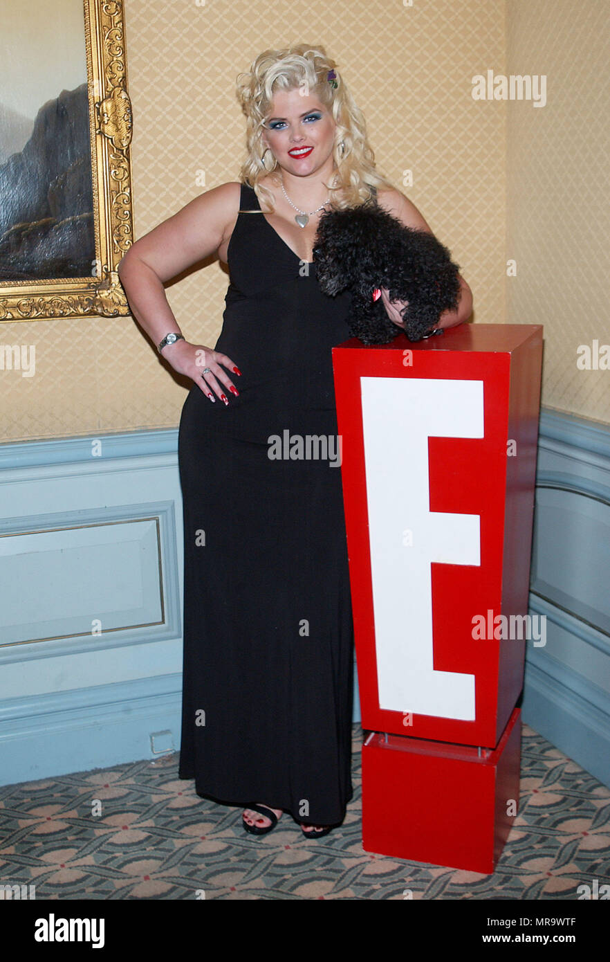 Anna Nicole Smith from " The Anna Nicole Smith Show" at the "ncta ...