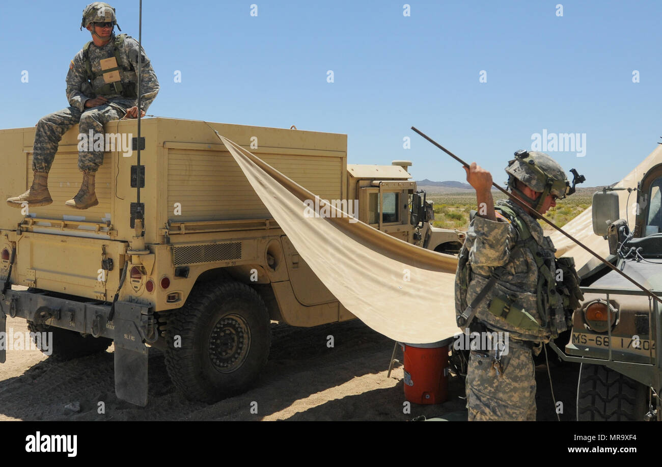 Soldiers of Battery A, 1st Battalion 204th Air Defense Artillery ...