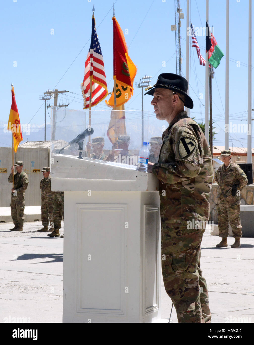 Col. Christopher H. Colavita, commander, 1st Cavalry Division Resolute ...