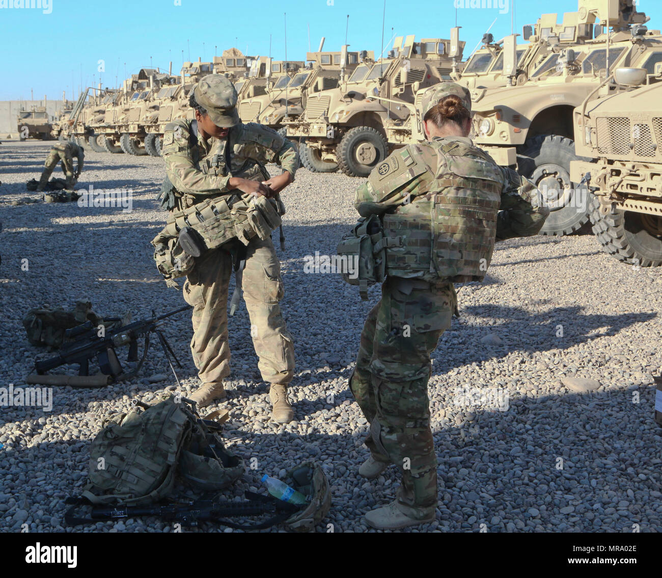 U.S. Army Paratroopers, deployed in support of Combined Joint Task ...
