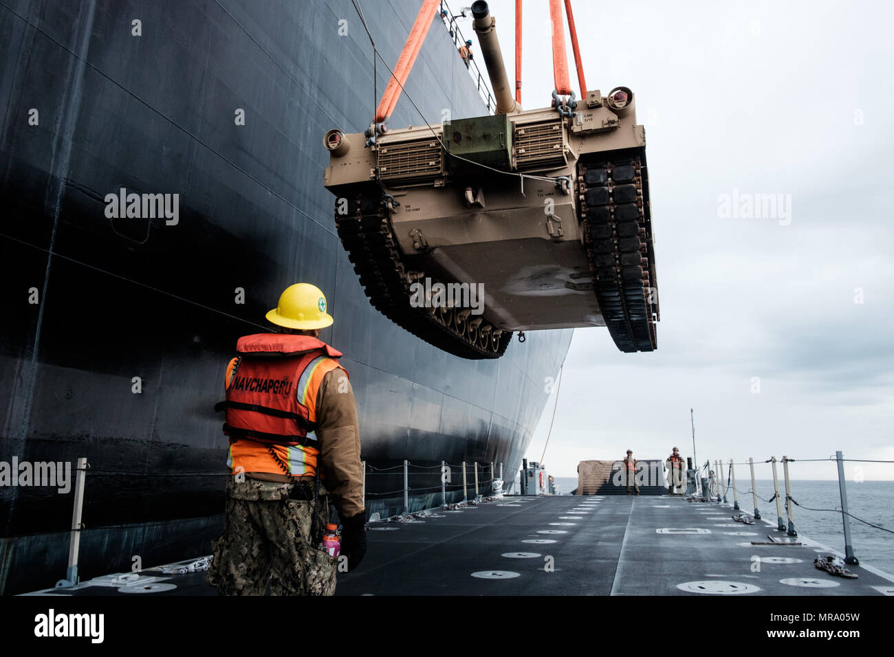 170523-N-YG116-010 BALTIC SEA (May 23, 2017) An M1A1 Abrams tank is ...