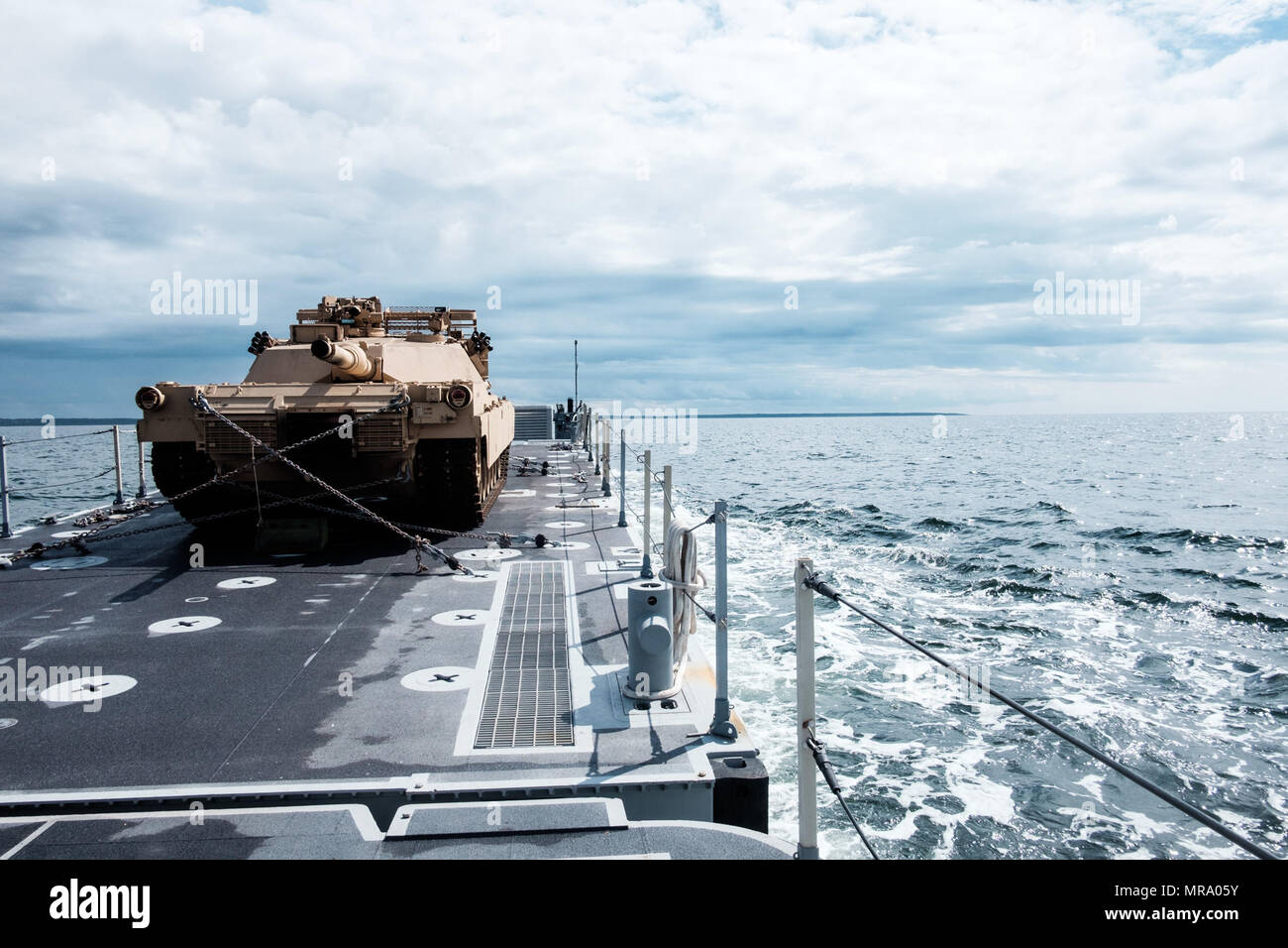 170523-N-YG116-012 BALTIC SEA (May 23, 2017) An Improvised Naval ...