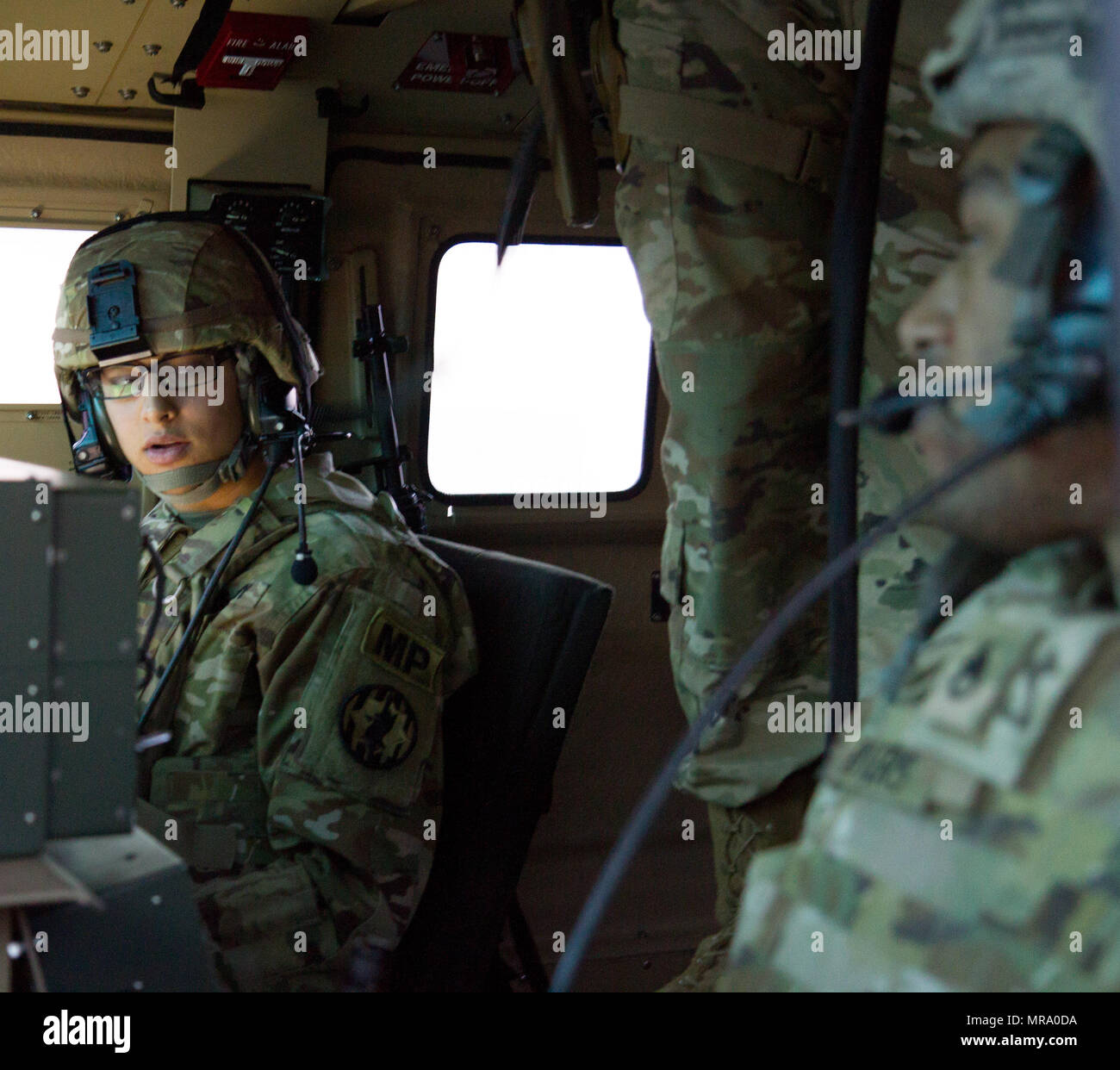 U.S. Army 2nd Lt. Shamara Nichols, a military police platoon leader ...
