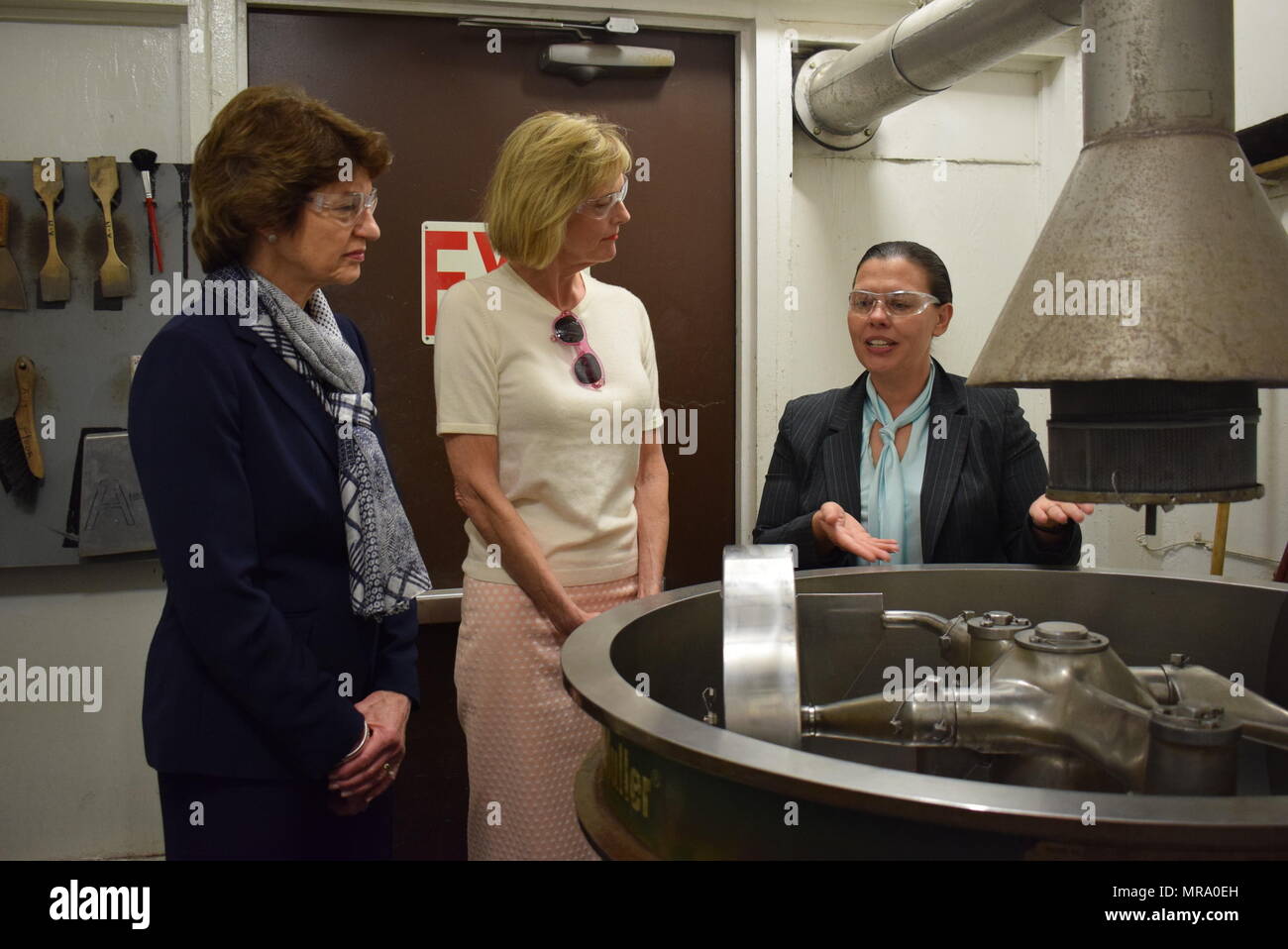 Lt. Gov. Suzanne Crouch toured CAAA’s pyrotechnic facility and future ...