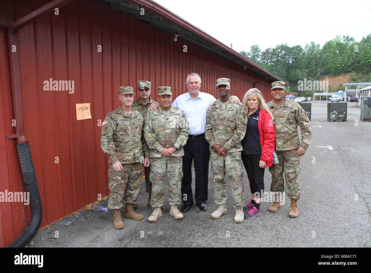 Maj. Cletis Butler and Lt. Col. Milton Ortiz from United States Army ...