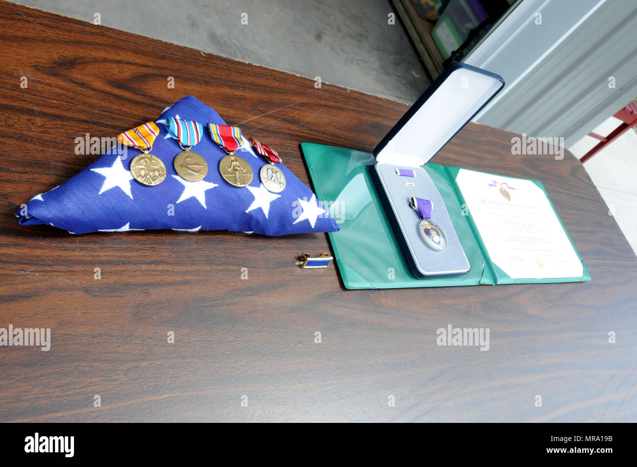 The medals and awards to be presented to the family of Pfc. Herbert A ...