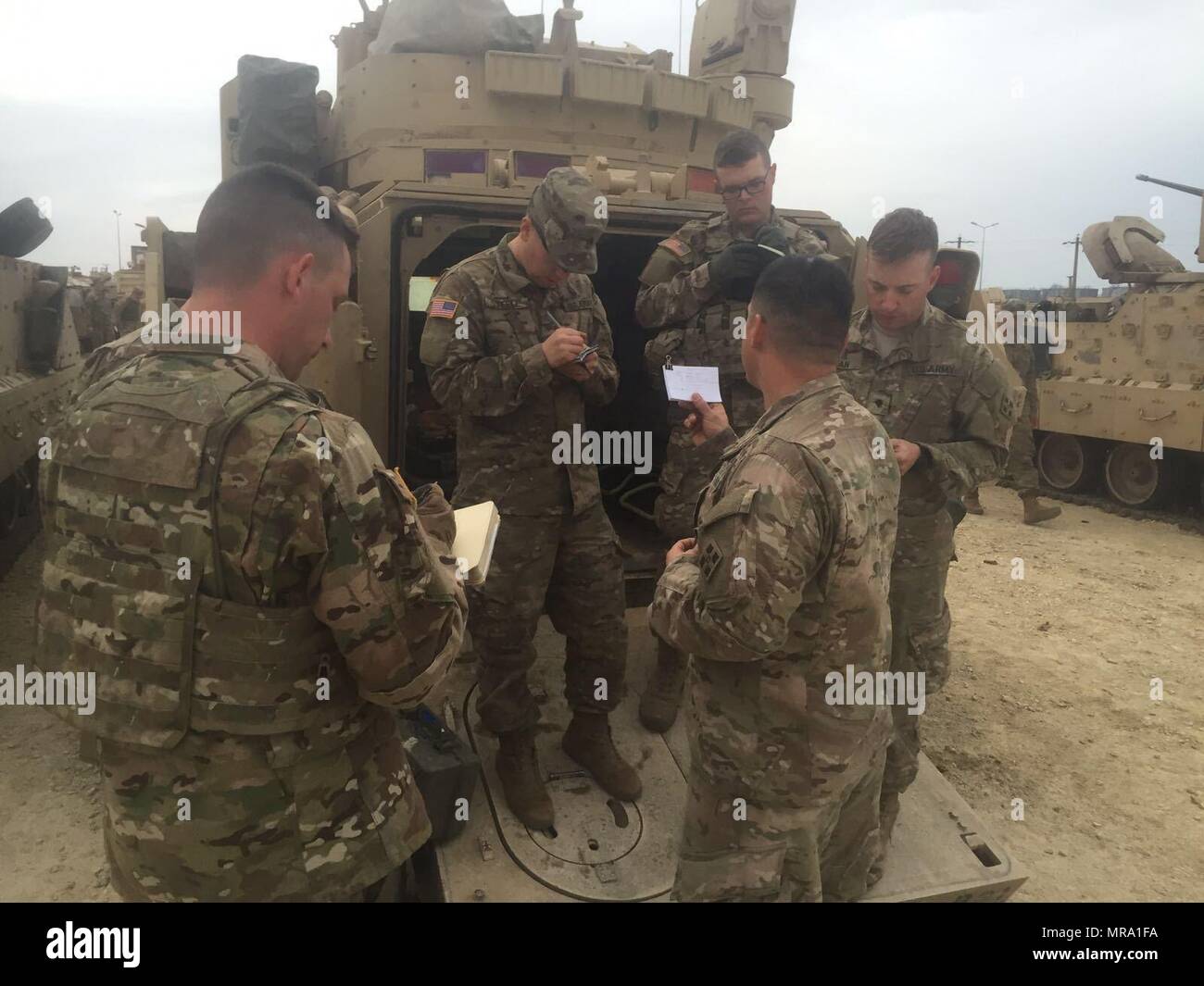 Cpl. James Dean (second from right), an infantryman with Company B, 1st ...