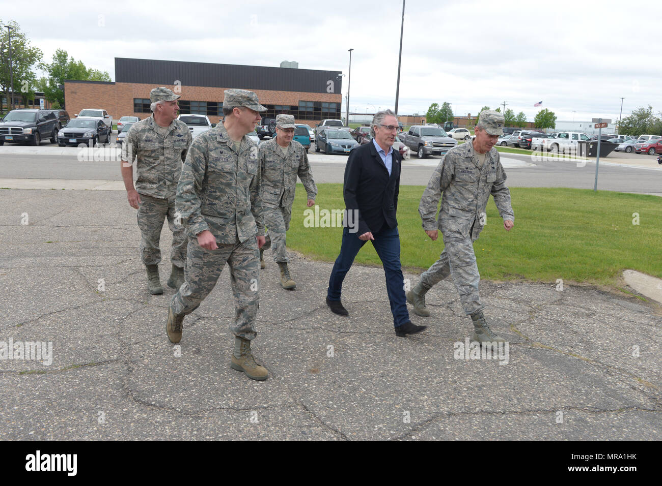 119th Wing leaders from left to right Col Brad Derrig, the 119th Wing ...
