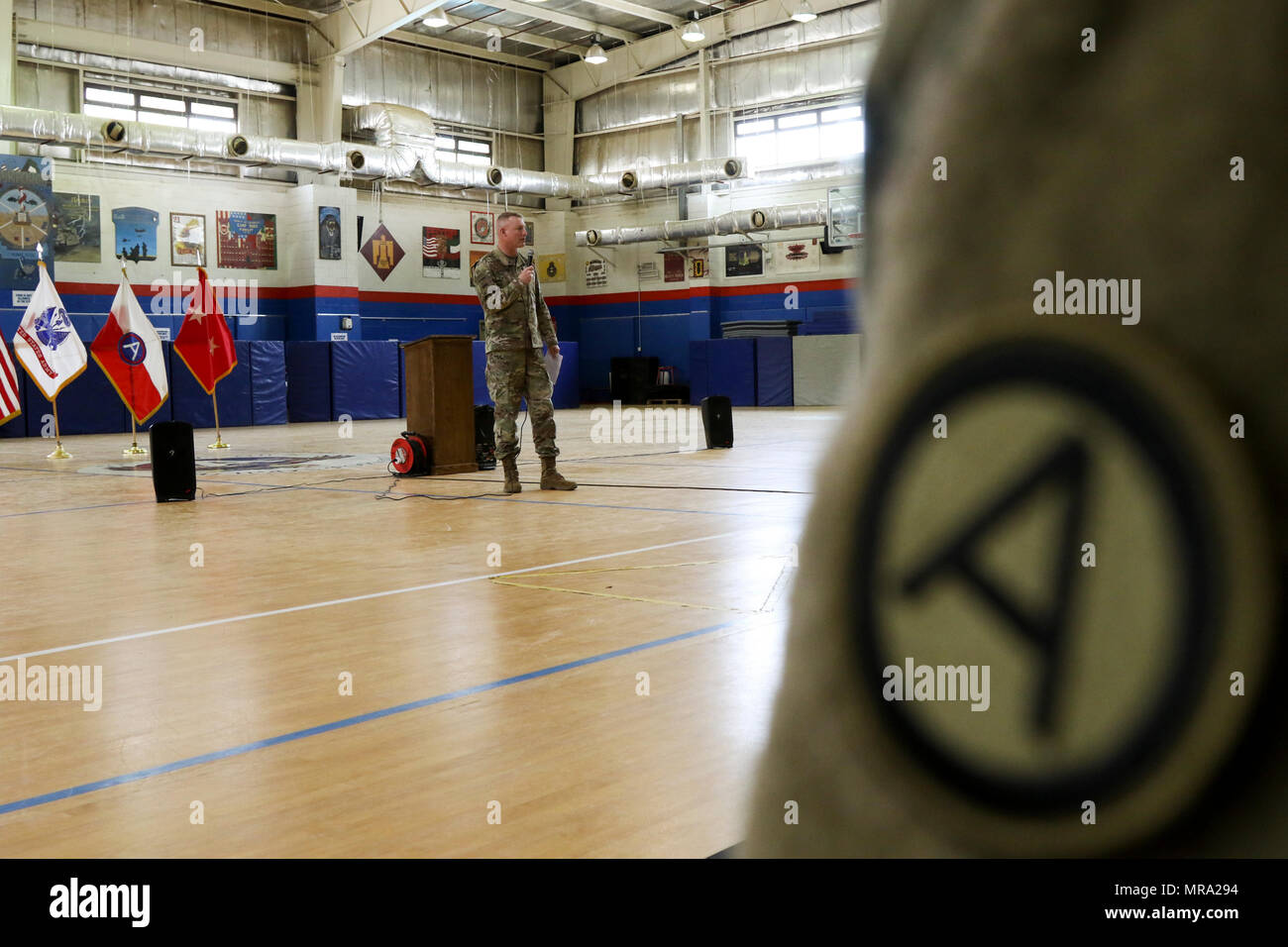 Maj. Gen. Terrence McKenrick, the deputy commanding general of U.S ...