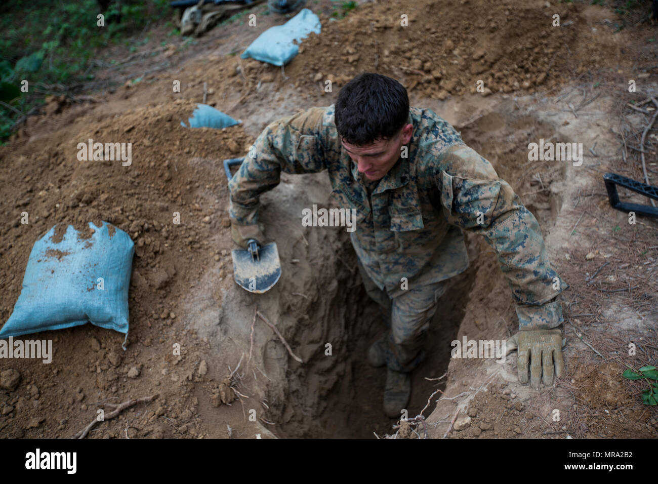 U.S. Marines and Sailors assigned to India Company, 3rd Battalion, 8th ...