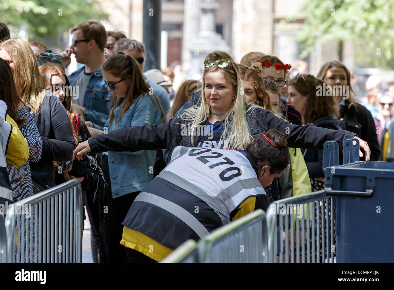 Security pat down search hi-res stock photography and images - Alamy