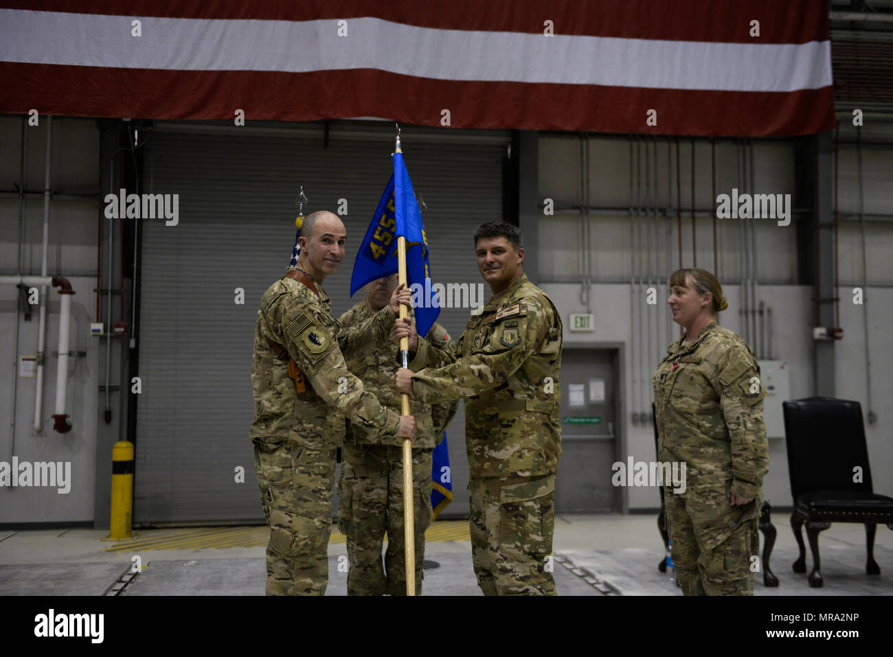 Lt. Col. Brett Rurka assumes command of the 455th Expeditionary ...