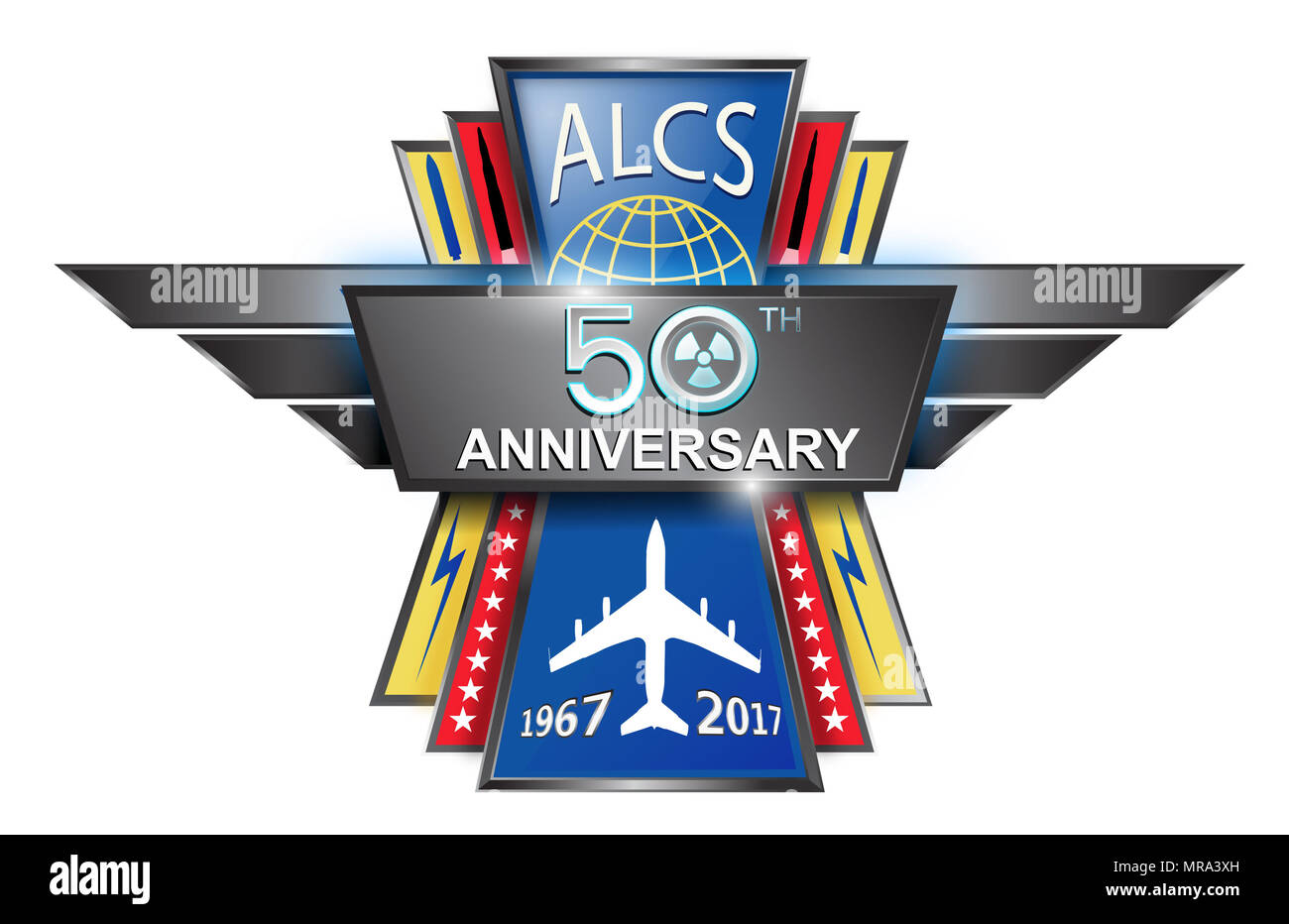 A poster created for the 50th anniversary of the Airborne Launch ...