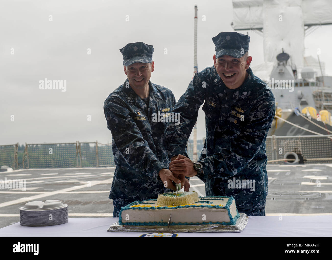 170530-N-LQ926-168 EVERETT, Wash. (May 30, 2017) Cmdr. James M ...