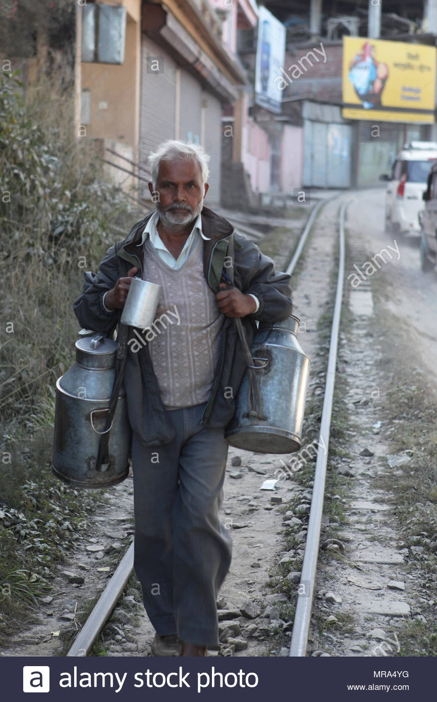 Indian Milkman High Resolution Stock Photography and Images - Alamy