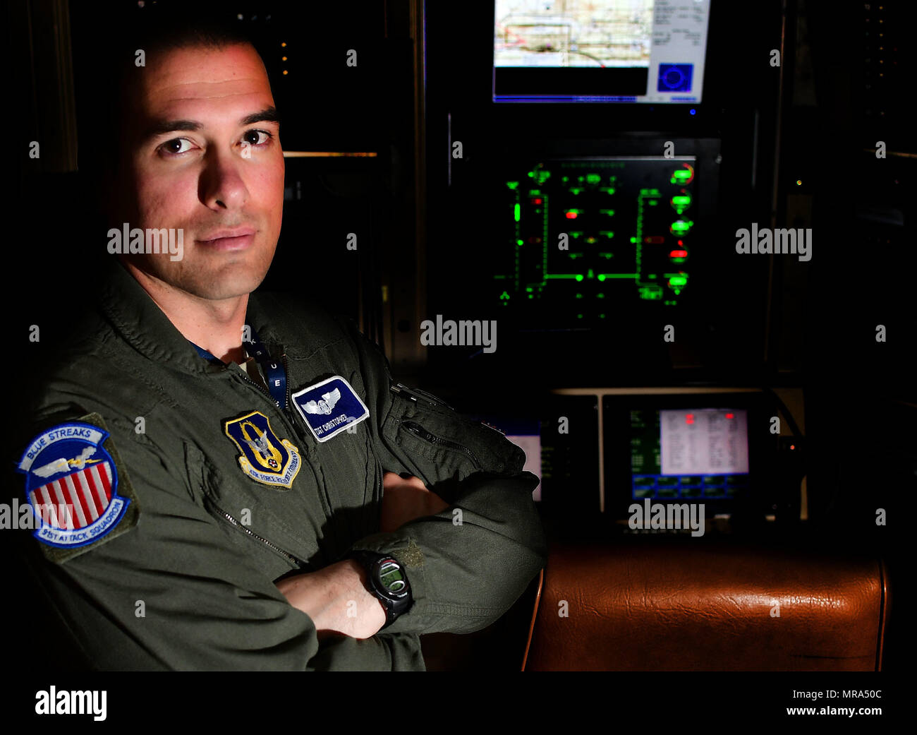 Tech. Sgt. Christopher, 91st Attack Squadron MQ-9 Reaper sensor ...