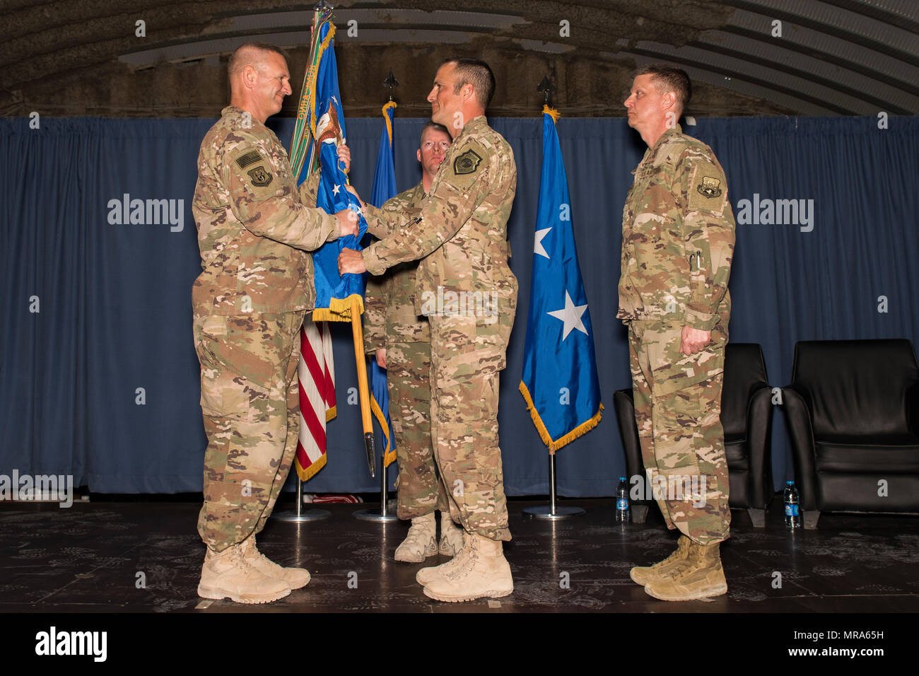 Col. Clinton W. Eichelberger, 332nd Air Expeditionary Wing commander ...