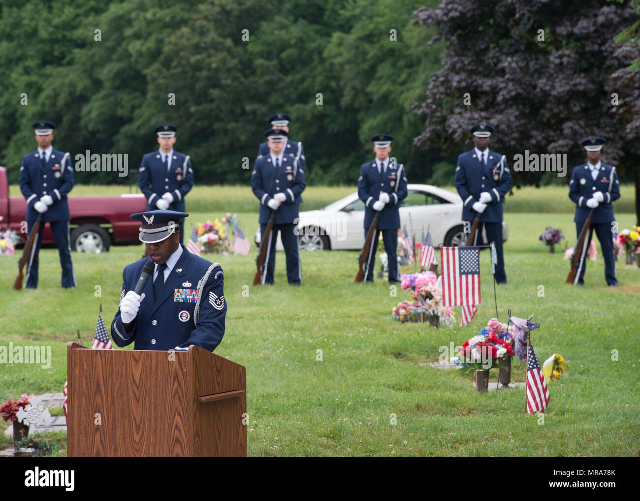 Tech. Sgt. Isaiah Martin, Dover Air Force Base Honor Guard NCO in ...