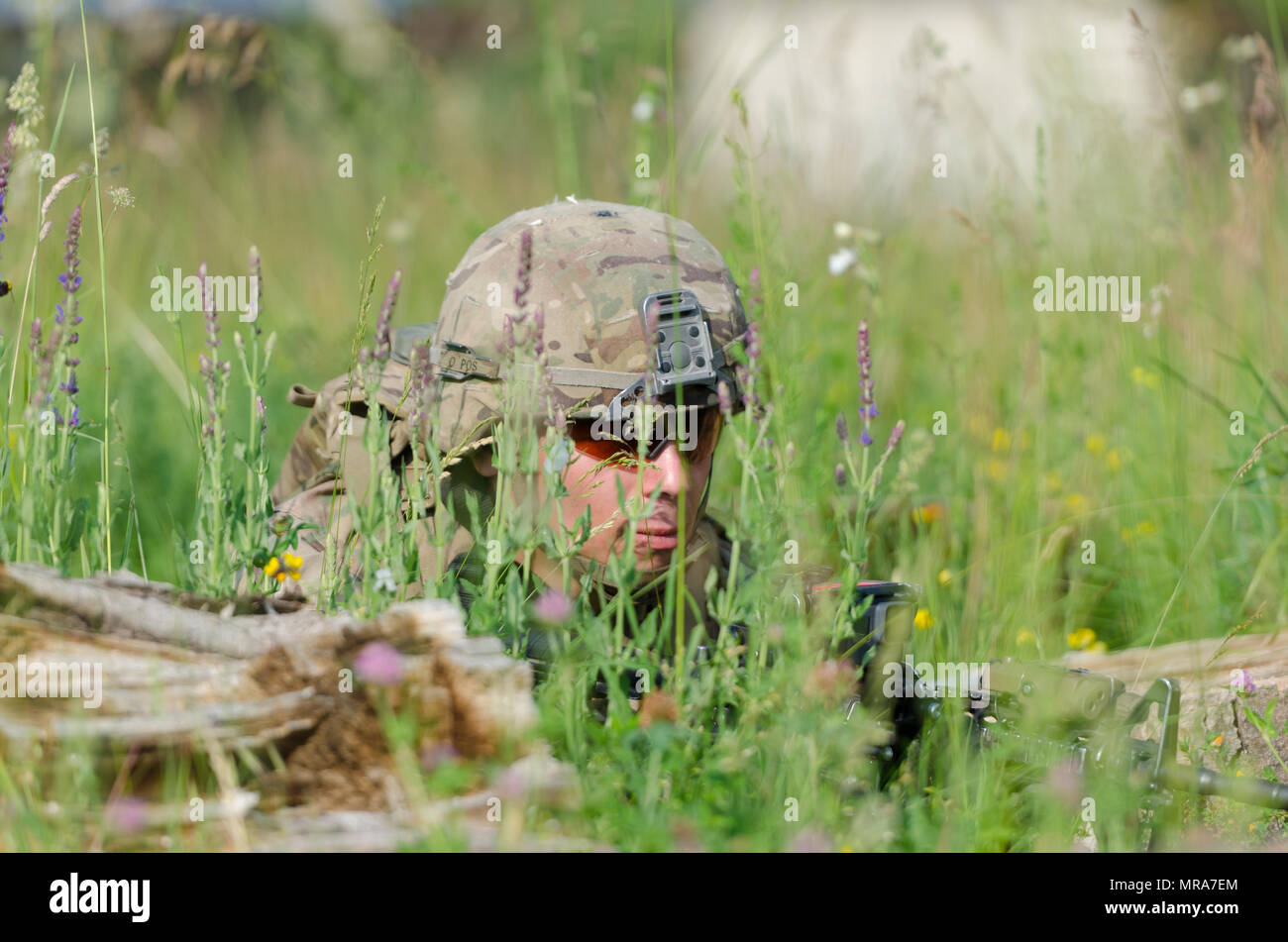 Apache Troop, 4th Squadron, 10th Cavalry Regiment conducts a spur ride ...