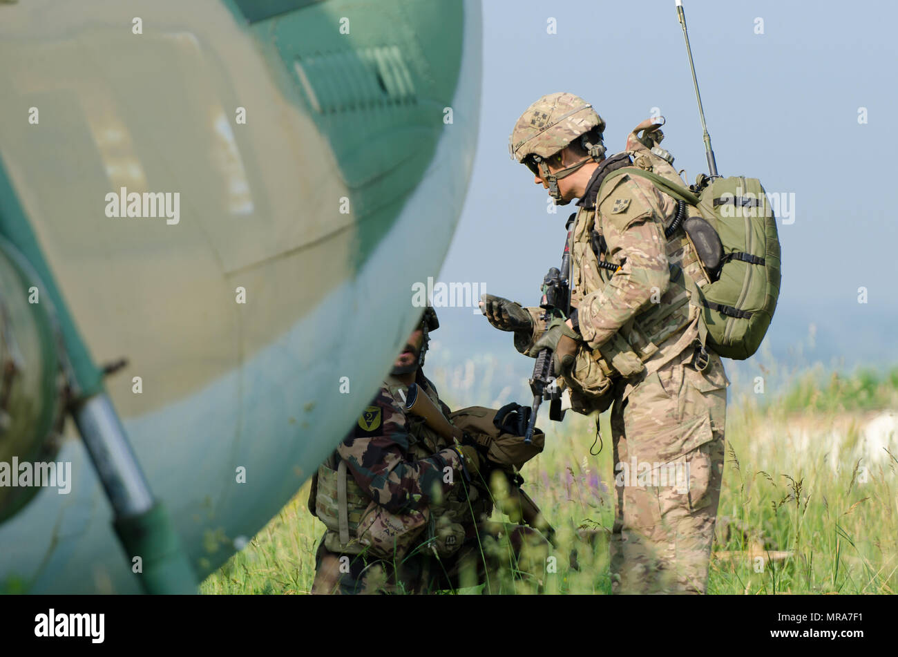 Apache Troop, 4th Squadron, 10th Cavalry Regiment conducts a spur ride ...
