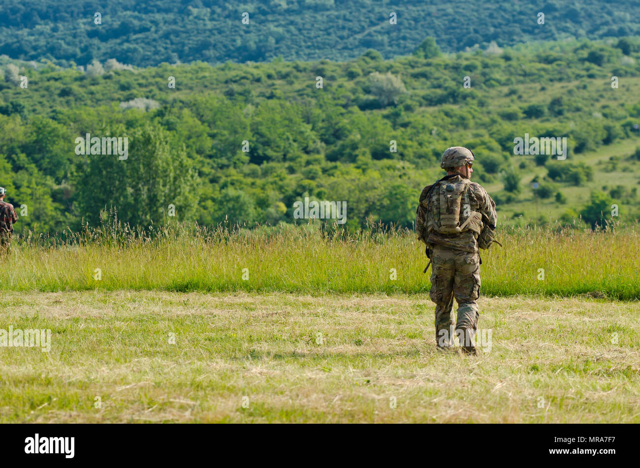 Apache Troop, 4th Squadron, 10th Cavalry Regiment conducts a spur ride ...