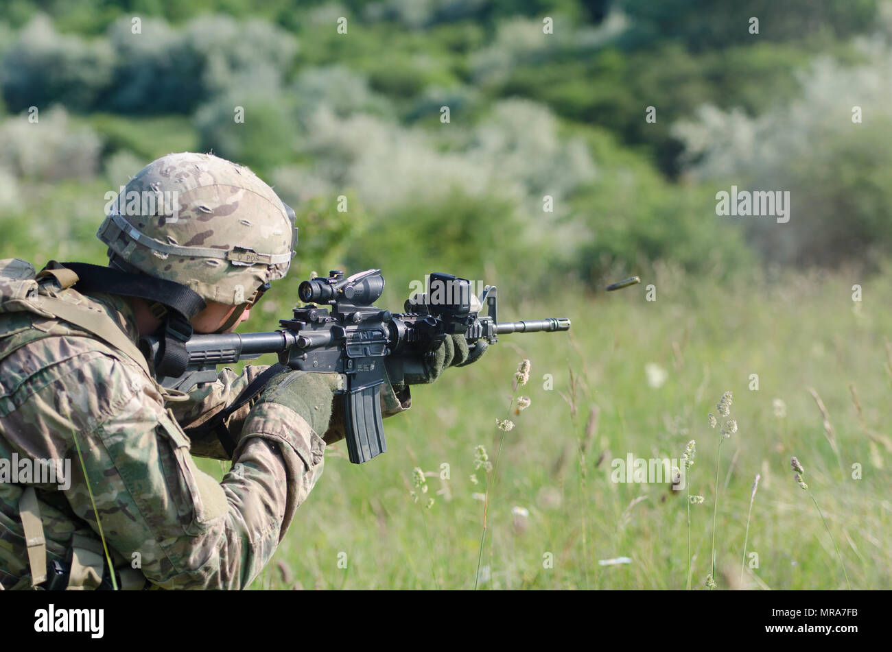 Apache Troop, 4th Squadron, 10th Cavalry Regiment conducts a spur ride ...