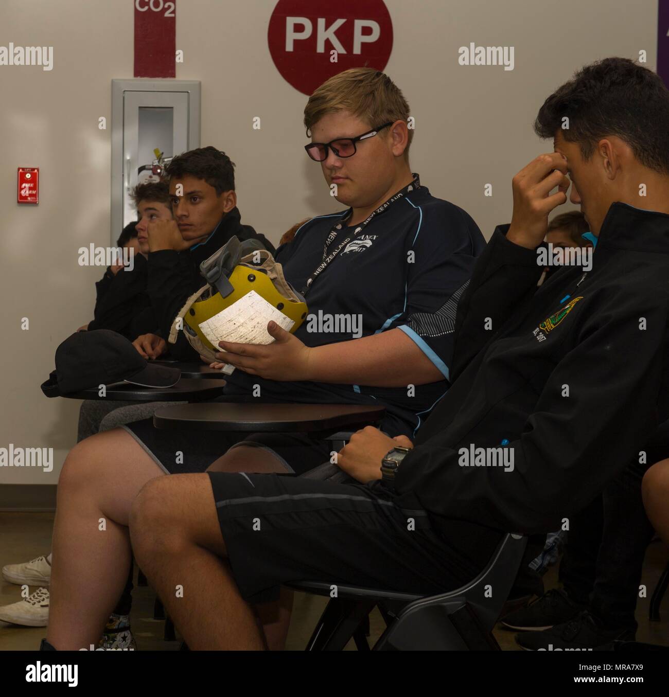 170601-N-KH214-025 OAK HARBOR, Wash. (June 1, 2017) A cadet from the ...