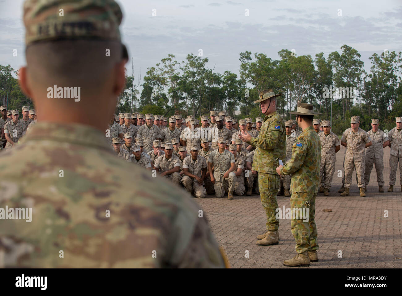 AUSTRALIAN ARMY BASE ROBORTSON BARRACKS, Darwin – Brig. Gen. Ben James ...