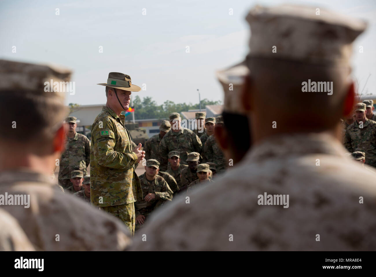 AUSTRALIAN ARMY BASE ROBORTSON BARRACKS, Darwin – Brig. Gen. Ben James ...