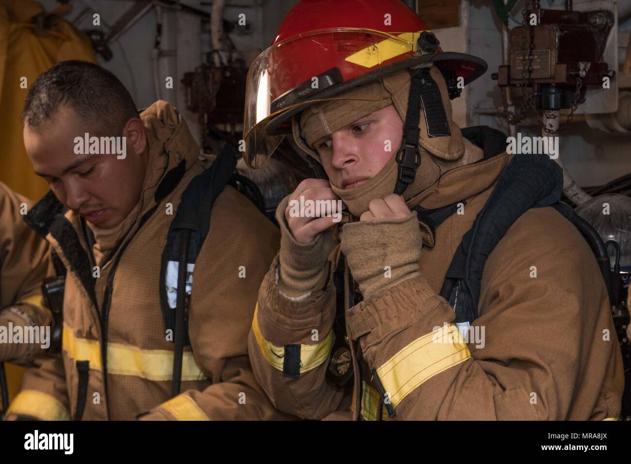 170531-N-UX013-0060 SEA OF JAPAN (May 31, 2017) Fireman Apprentice ...