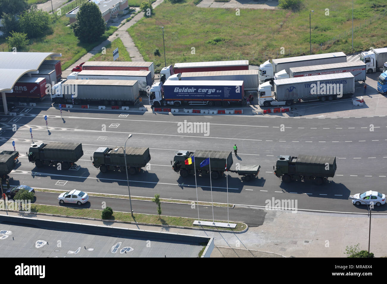 Romania bulgaria border crossing hi-res stock photography and images ...