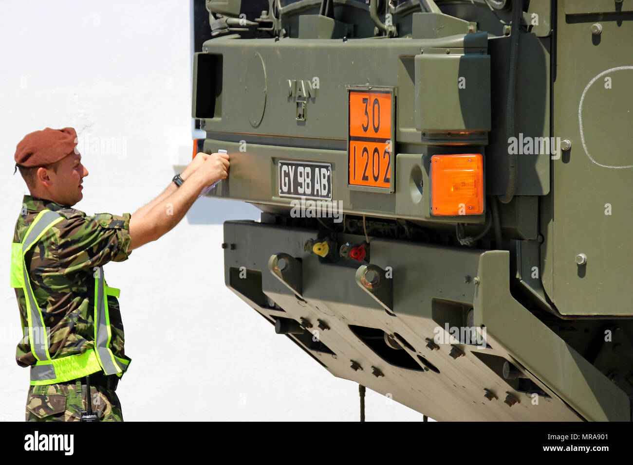 1 June 2017 The first of the eight convoys of the Very High Readiness ...