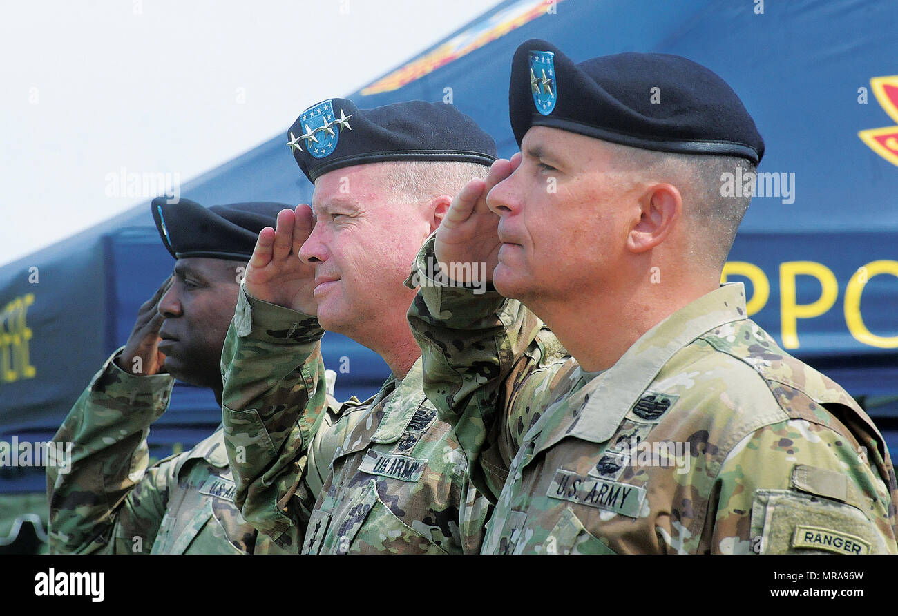 Maj. Gen. Darrell K. Williams, outgoing U.S. Army Combined Arms Support ...