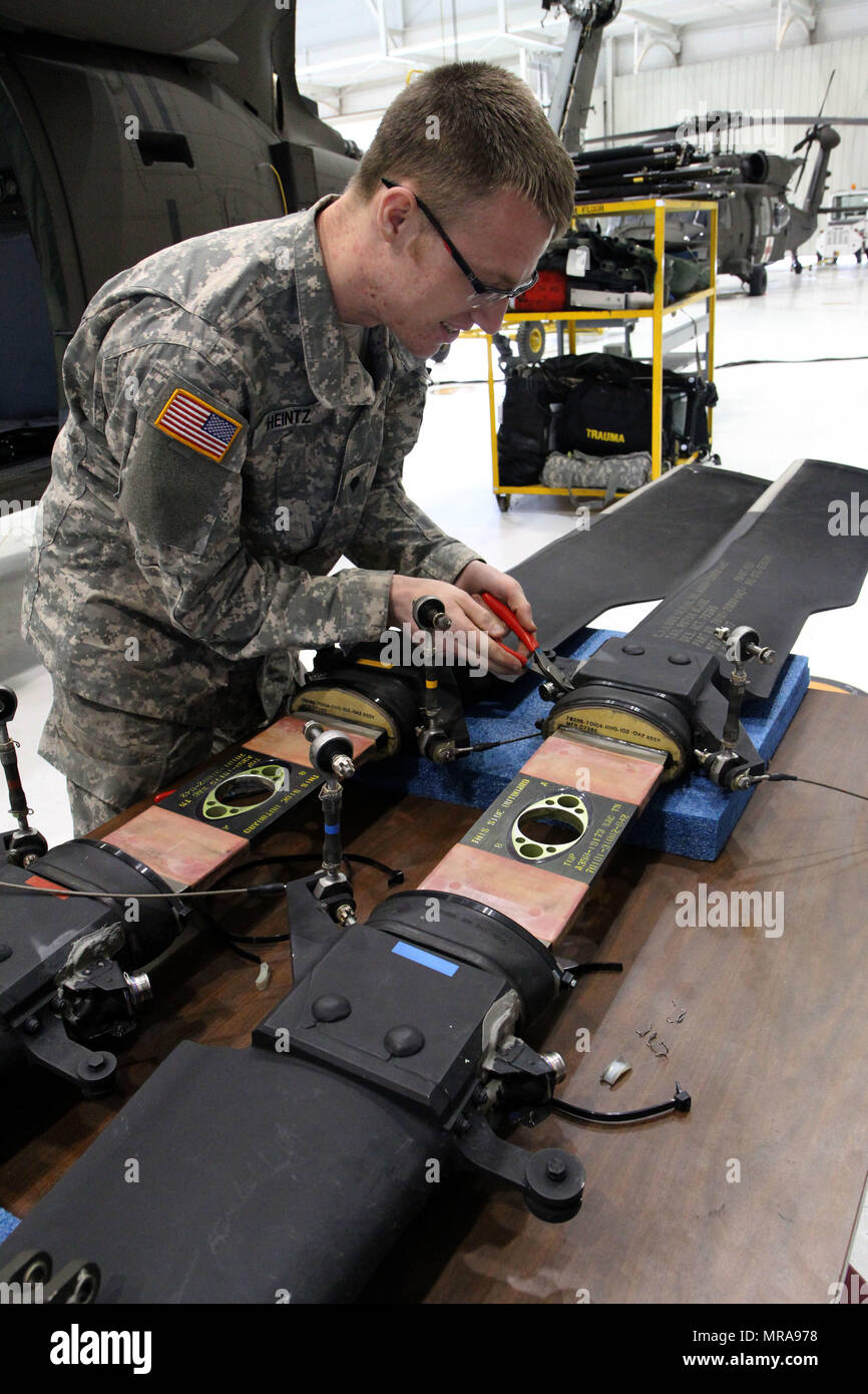 U.S. Army Spc. Mark Heintz, a general mechanic with the South Dakota ...