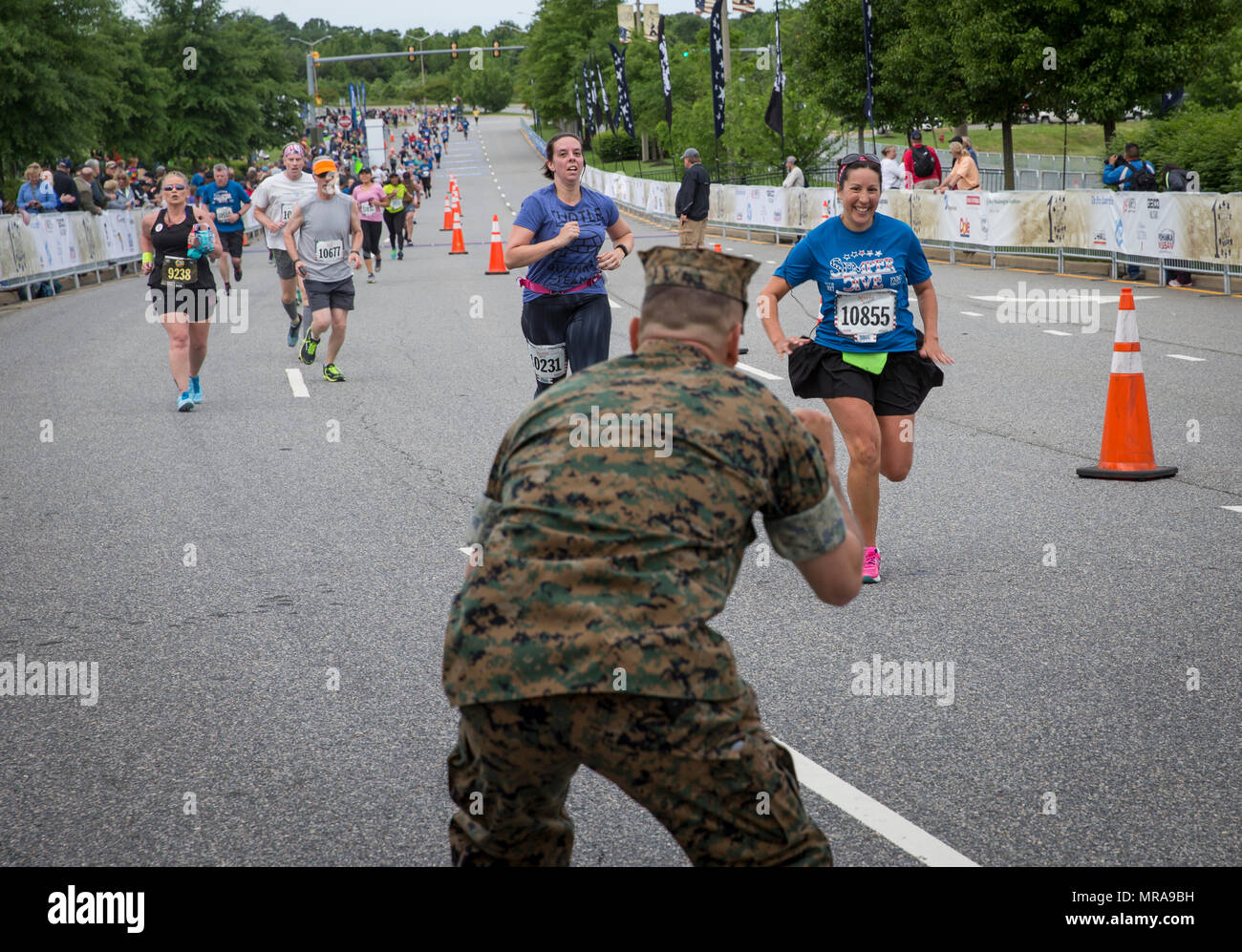 U.S. Marine Corps Col. Joseph Murray, commanding officer of Marine ...
