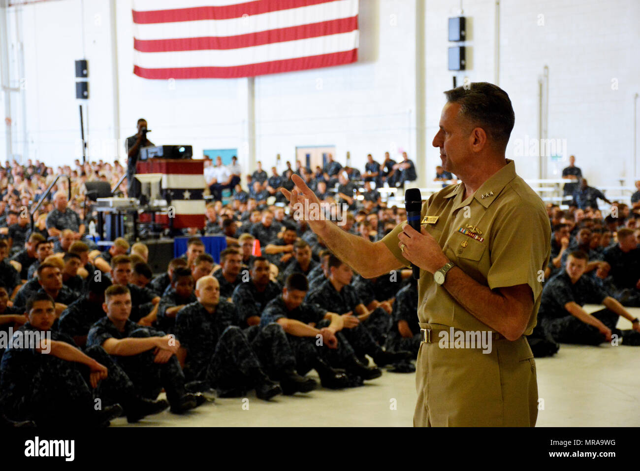 PENSACOLA, FLa. -- U.S. Navy Chief of Naval Personnel Vice Adm. Robert ...