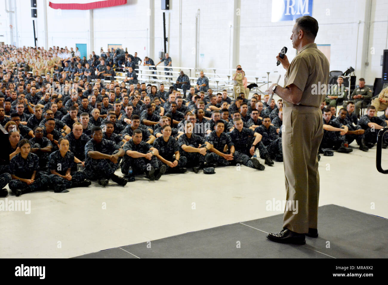 PENSACOLA, FLa. -- U.S. Navy Chief of Naval Personnel Vice Adm. Robert ...