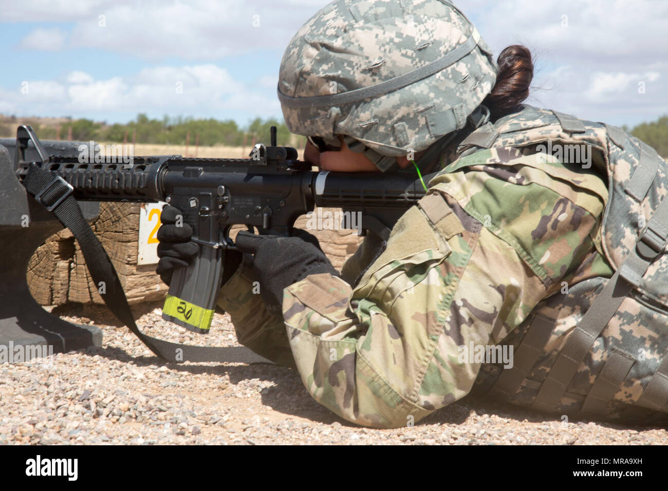 U.S. Army Pfc. Jessica Estrada, assigned to Network Enterprise ...