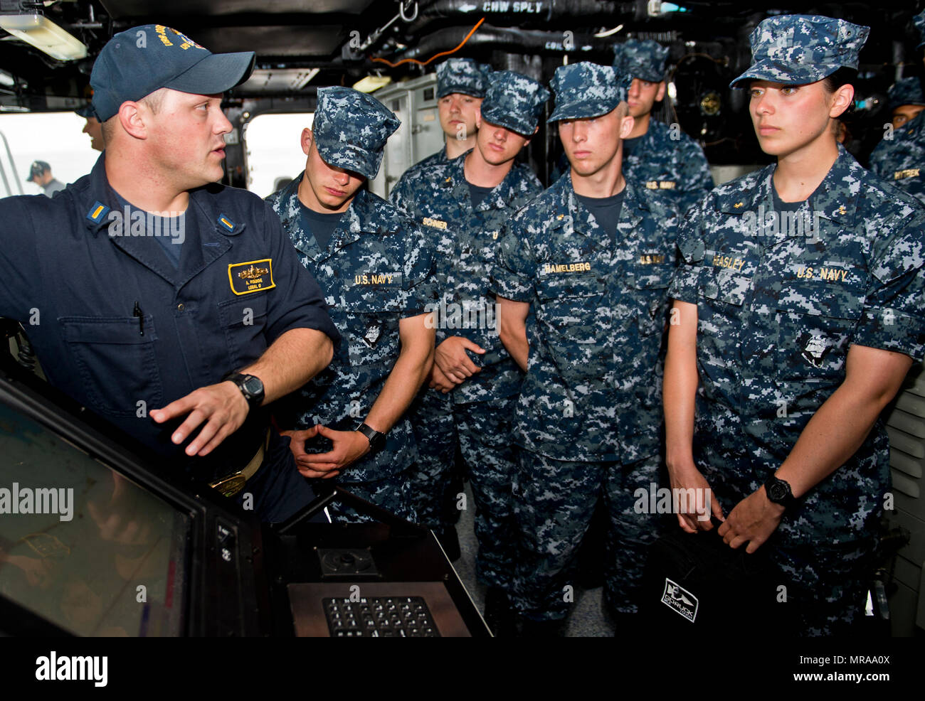 Uss west bridge hi-res stock photography and images - Alamy