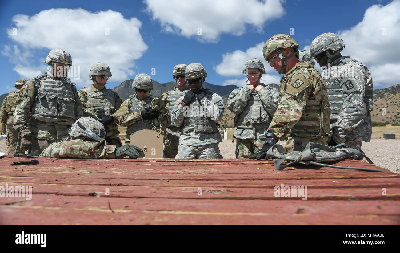 U.S. Army Soldiers competing in the 2017 Network Enterprise Technology ...