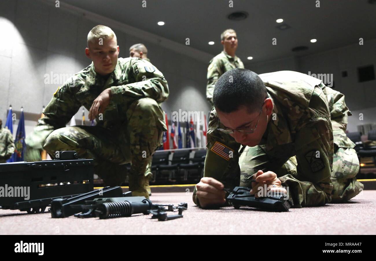 U.S. Army Sgt. Angel Ortiz, assigned to 160th Signal Brigade, United ...