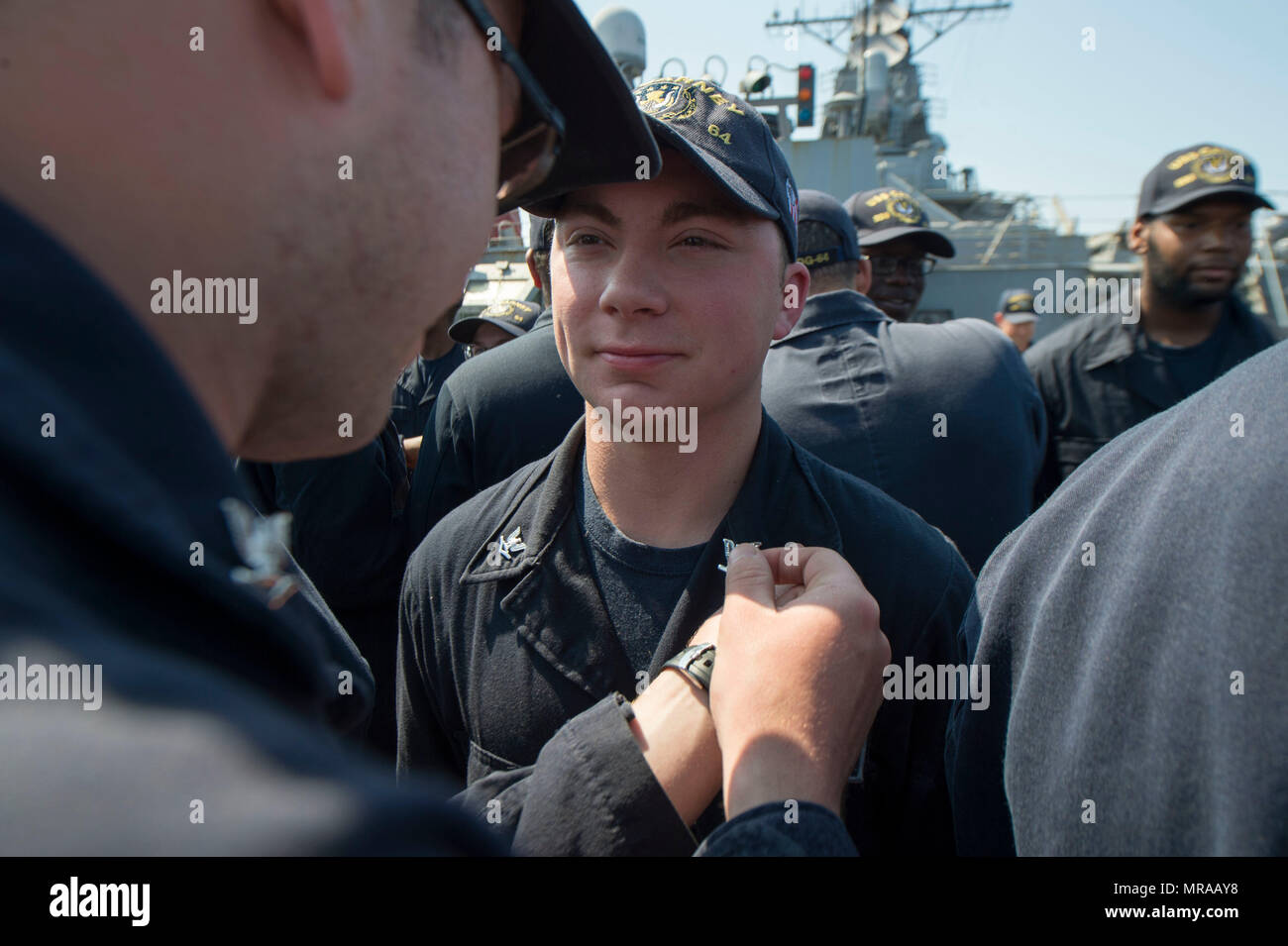 170601-N-ZE250-084 MEDITERRANEAN SEA (June 1, 2017) - Information ...