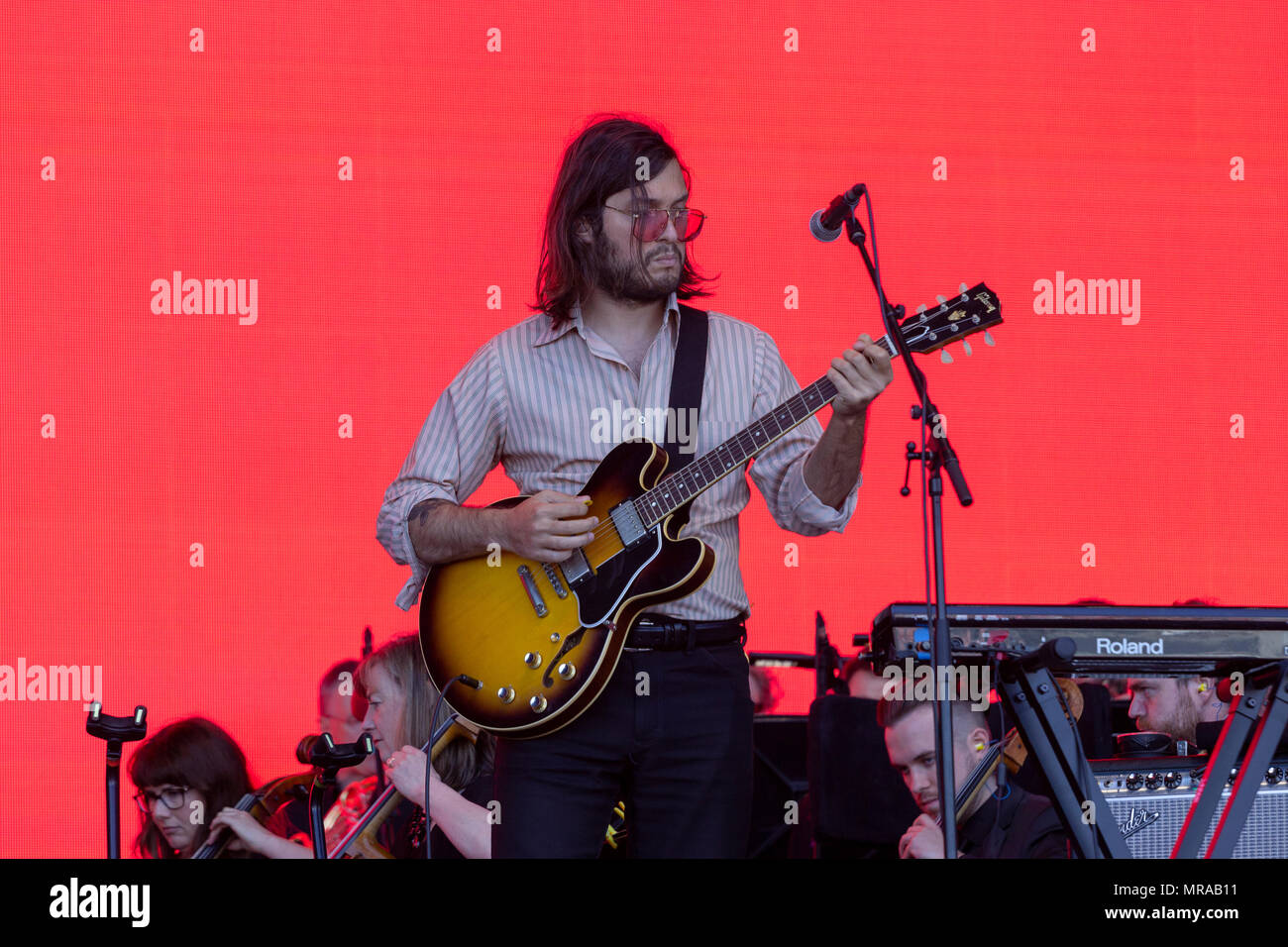 London, UK, 25 May 2018. Joshua Michael Tillman, also known as Father ...